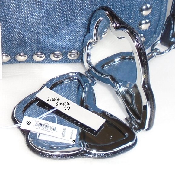 Coach | Makeup | Coach Black Glitter Butterfly Compact Mirror | Poshmark